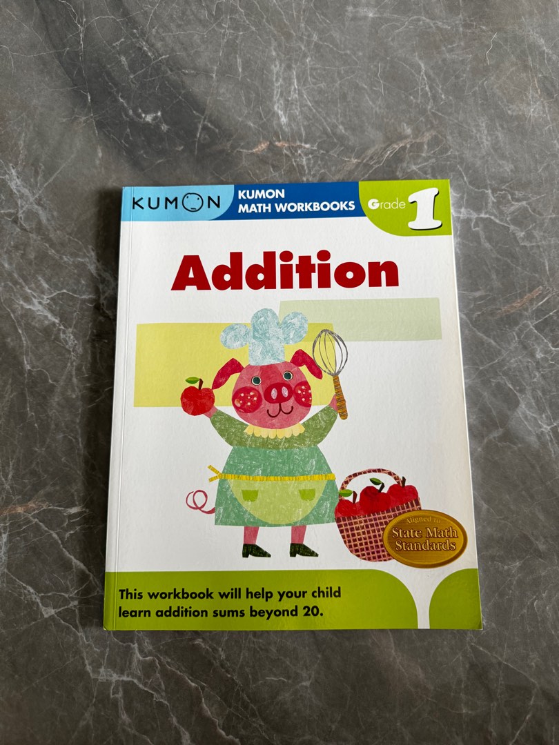 Original Kumon Workbooks: Grade 1 ( Addition, Substrction, Writing ...