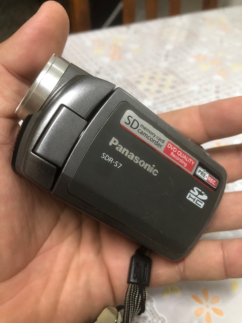 PANASONIC CAMCORDER SDR-S7 DIGITAL VIDEO CAMERACCD, Photography, Video ...