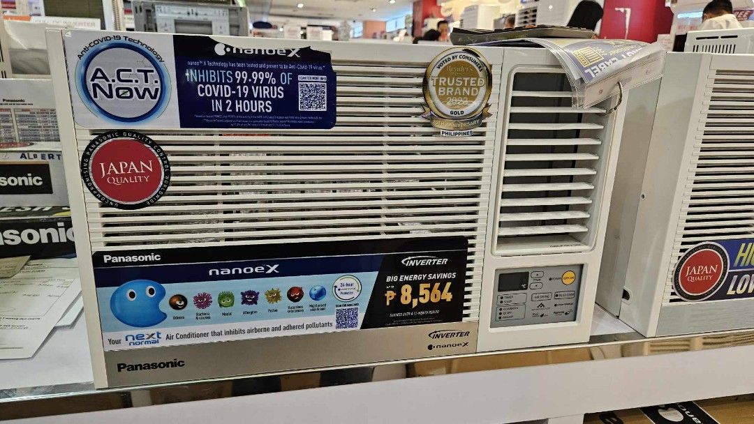 PANASONIC WINDOW TYPE AIRCON, TV & Home Appliances, Air Conditioning ...