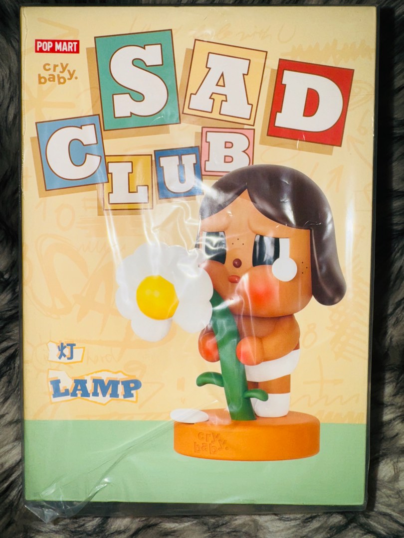 POP MART CRYBABY Sad Club Series-Lamp (August 5-8 Sale), Hobbies & Toys ...