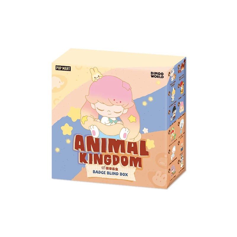Pop Mart Dimoo Animal Kingdom - Badge Blind Box (Penguin Tango ...