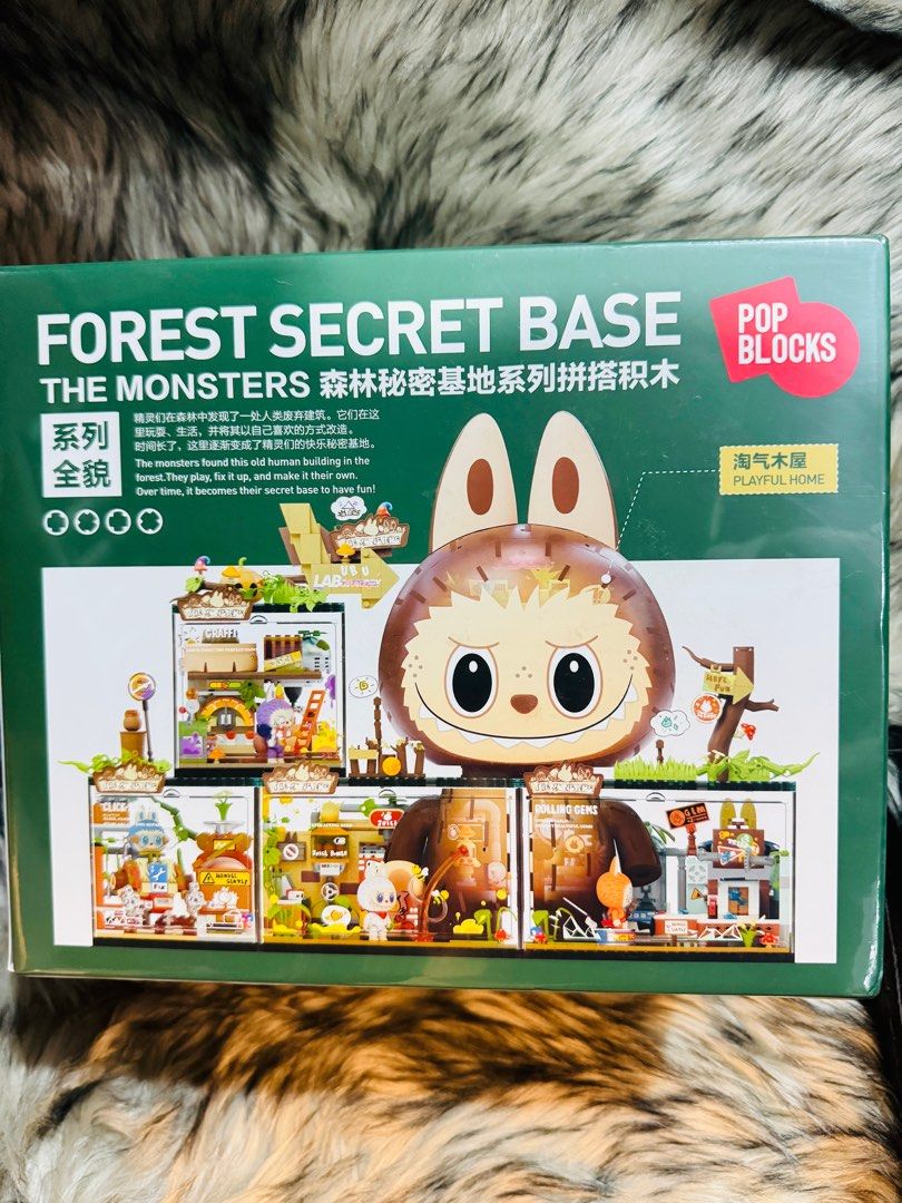 POP MART LABUBU THE MONSTERS Forest by Secret Base Series Blocks ...