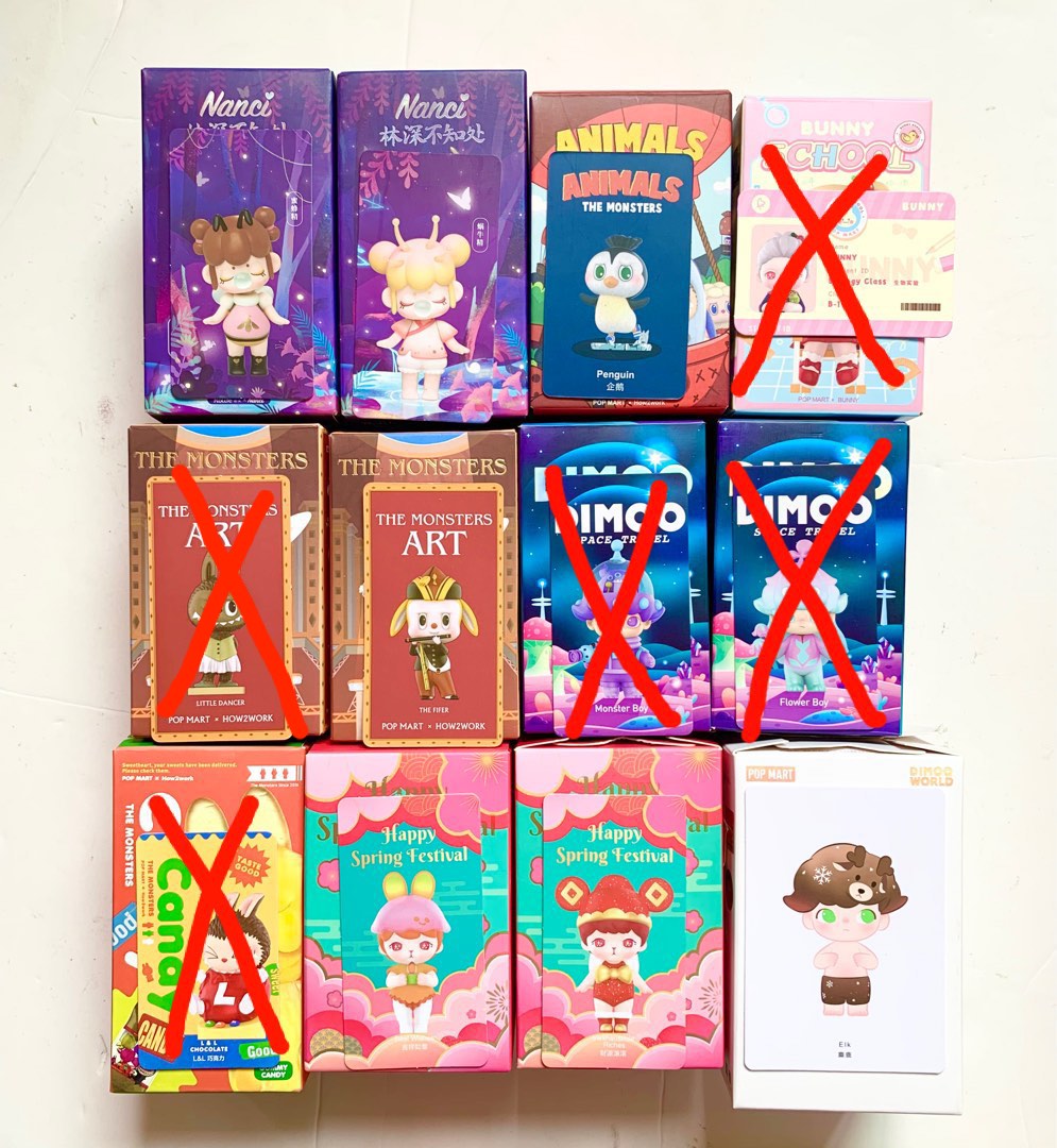 Popmart Dimoo / Labubu Blind Box, Hobbies & Toys, Toys & Games on Carousell