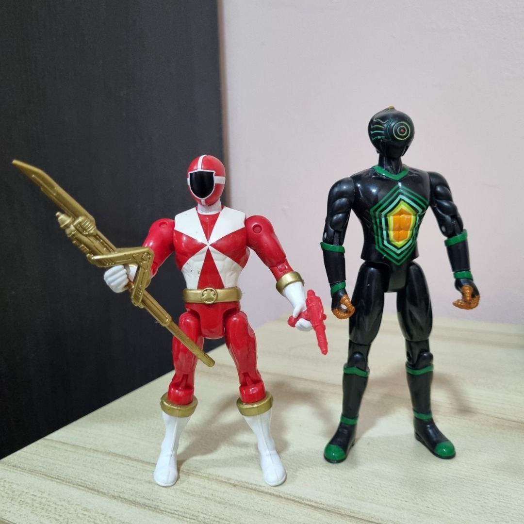 Power Ranger Lightspeed and black triptoids (power ranger villains ...