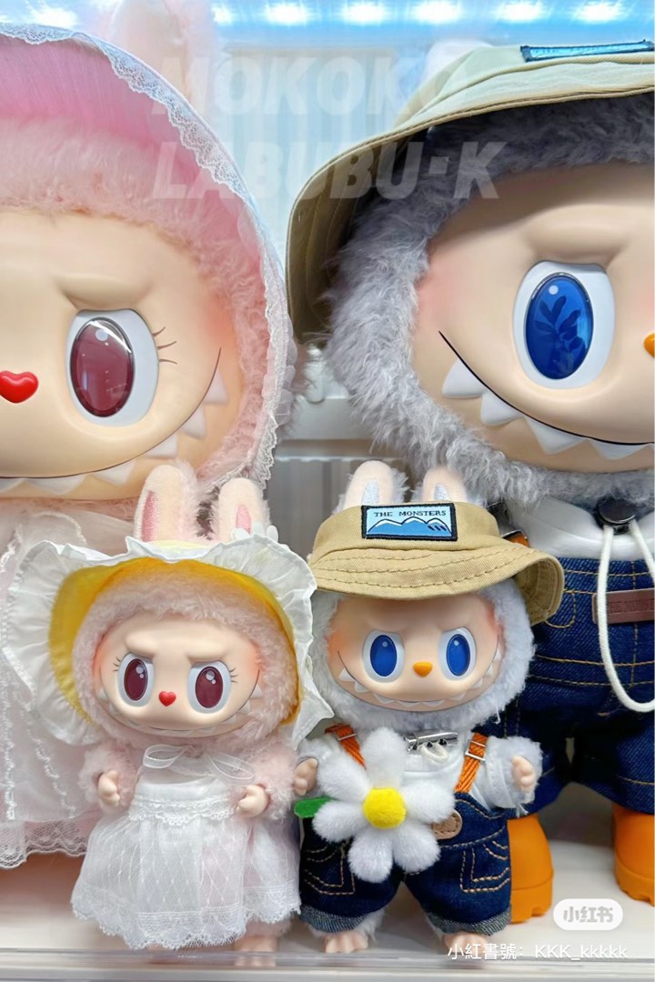 Pre order 預訂 labubu mokoko 春天野在家 Fall in wind 春日花花 Close to sweet系列, 興趣 ...