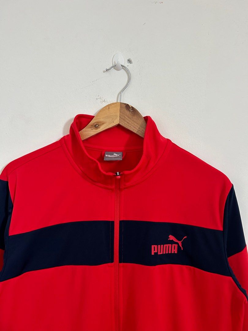 Puma Tracktop, Men's Fashion, Activewear on Carousell