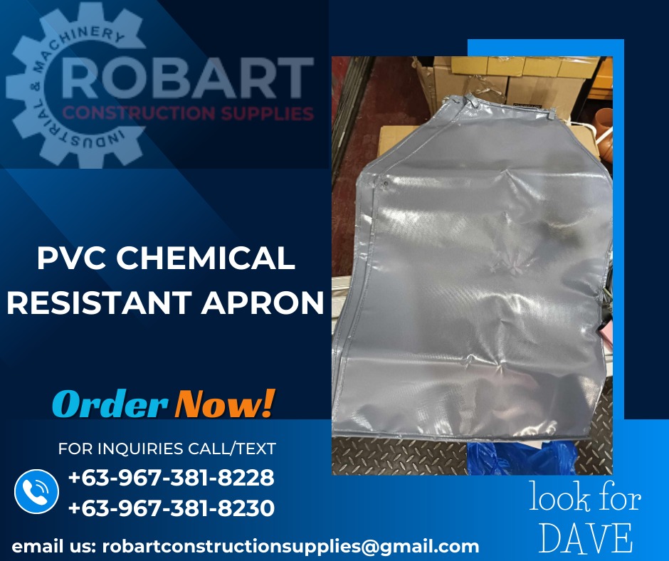 PVC CHEMICAL RESISTANT APRON, Commercial & Industrial, Construction ...