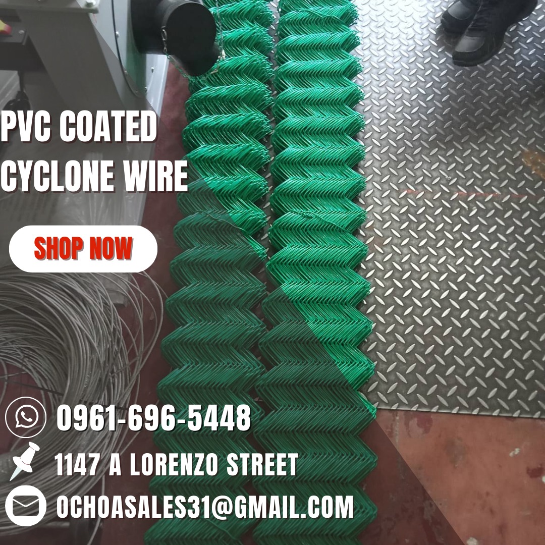 PVC COATED CYCLONE WIRE, Commercial & Industrial, Construction ...