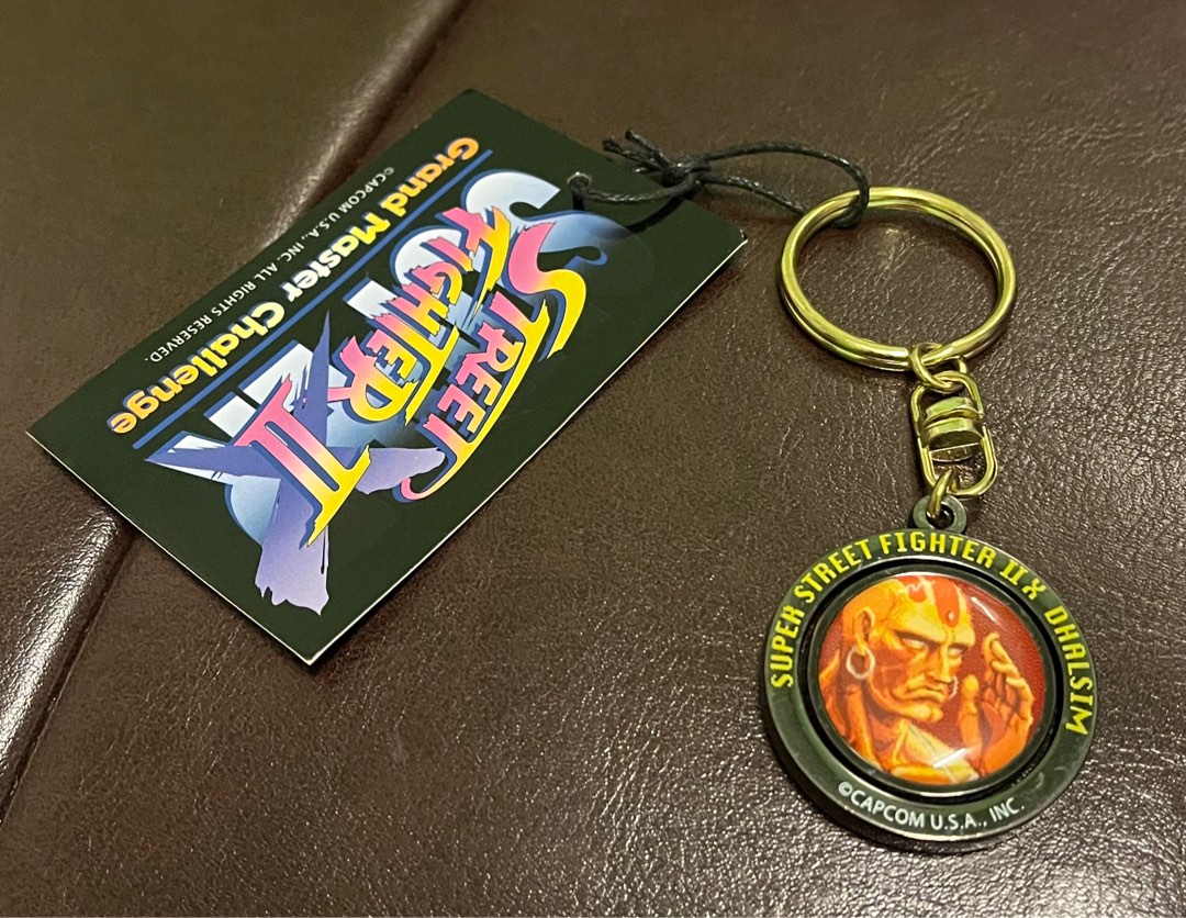 Rare Street Fighter Keychain, Hobbies & Toys, Toys & Games on Carousell