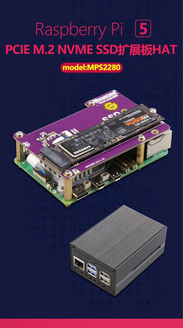 Raspberry PCIE M2 adapter, Computers & Tech, Parts & Accessories ...