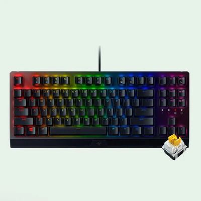 RAZER BLACKWIDOW CHROMA V3 TENKEYLESS MECHANICAL GAMING KEYBOARD ...