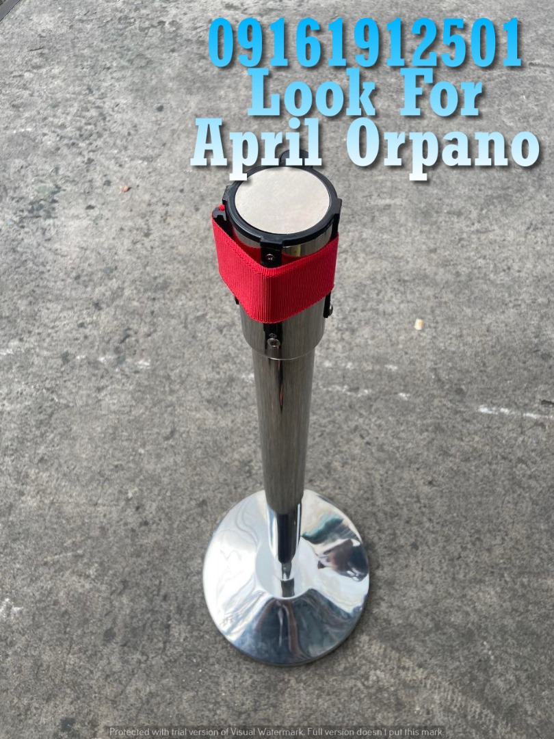 Retractable Stanchion Post, Commercial & Industrial, Construction ...