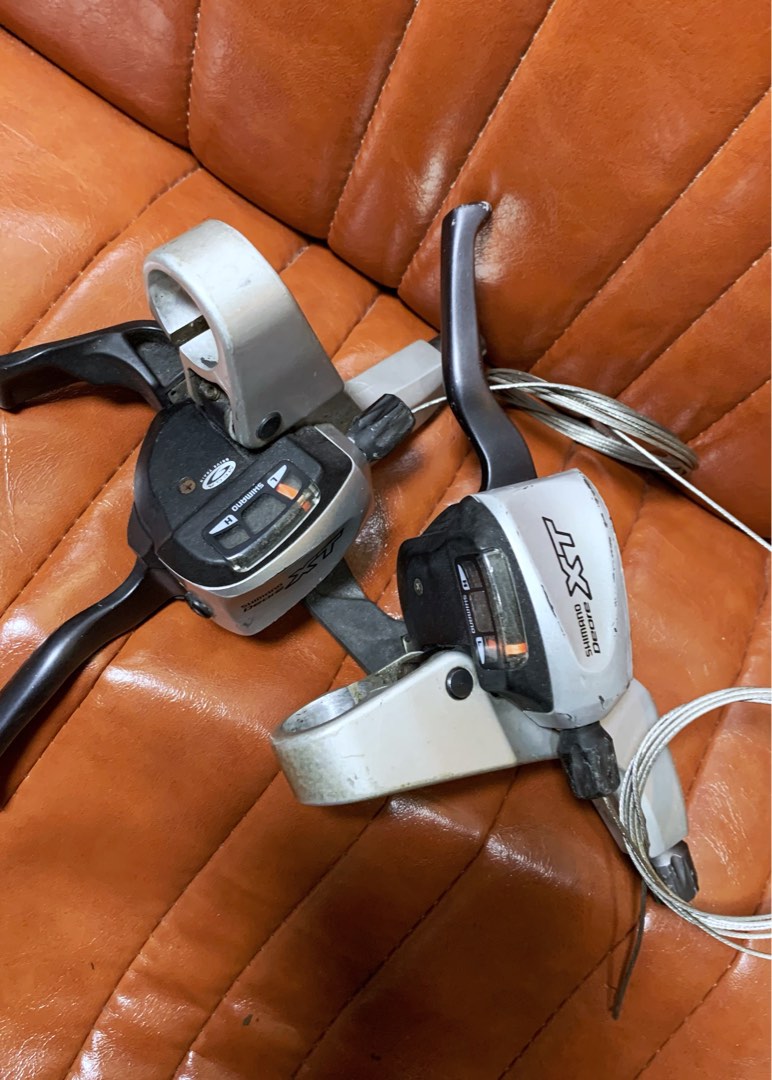 Retro Oldschool Shimano Deore XT ST-M760 9 Speed Shifter/ Brake Levers ...