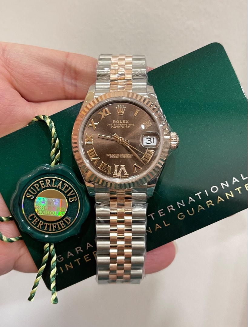 Rolex Datejust 278271 Vi Diamonds Choco Jubilee, Luxury, Watches on ...