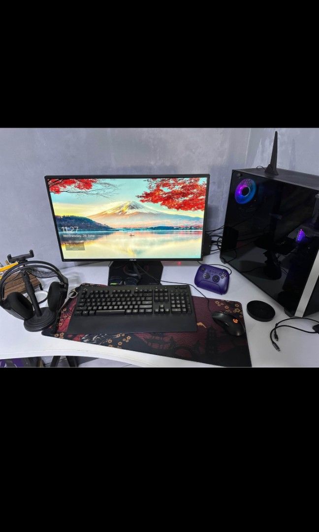 RUSH COMPLETE SET GAMING PC WITH GAMING TABLE, Computers & Tech ...
