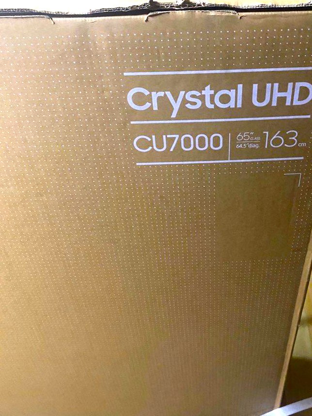 SAMSUNG 65 CU7000 SMART CRYSTAL UHD 4K LED TV HDR (2 YEARS WARRANTY ...