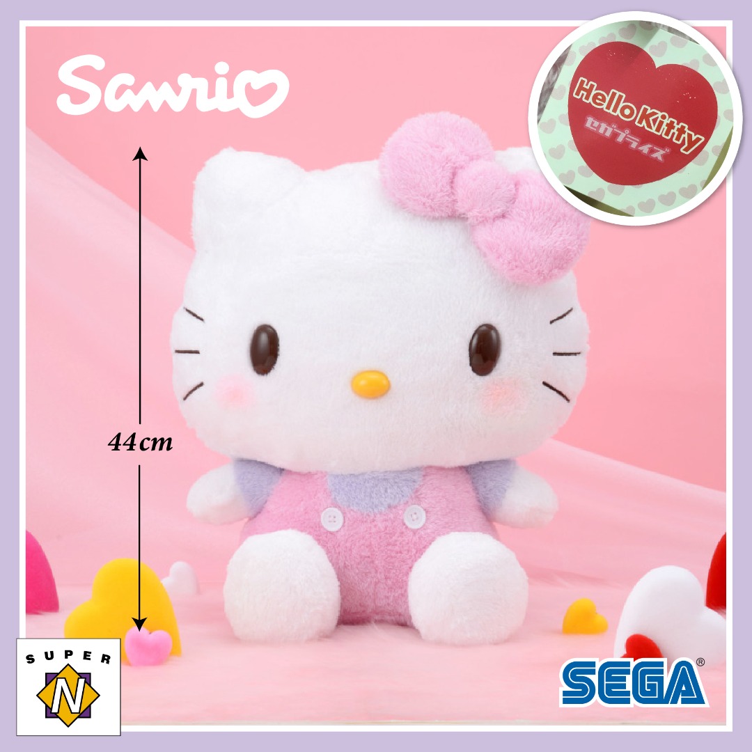 Sanrio Characters - Hello Kitty Giga Jumbo Light Pink x Purple Soft ...