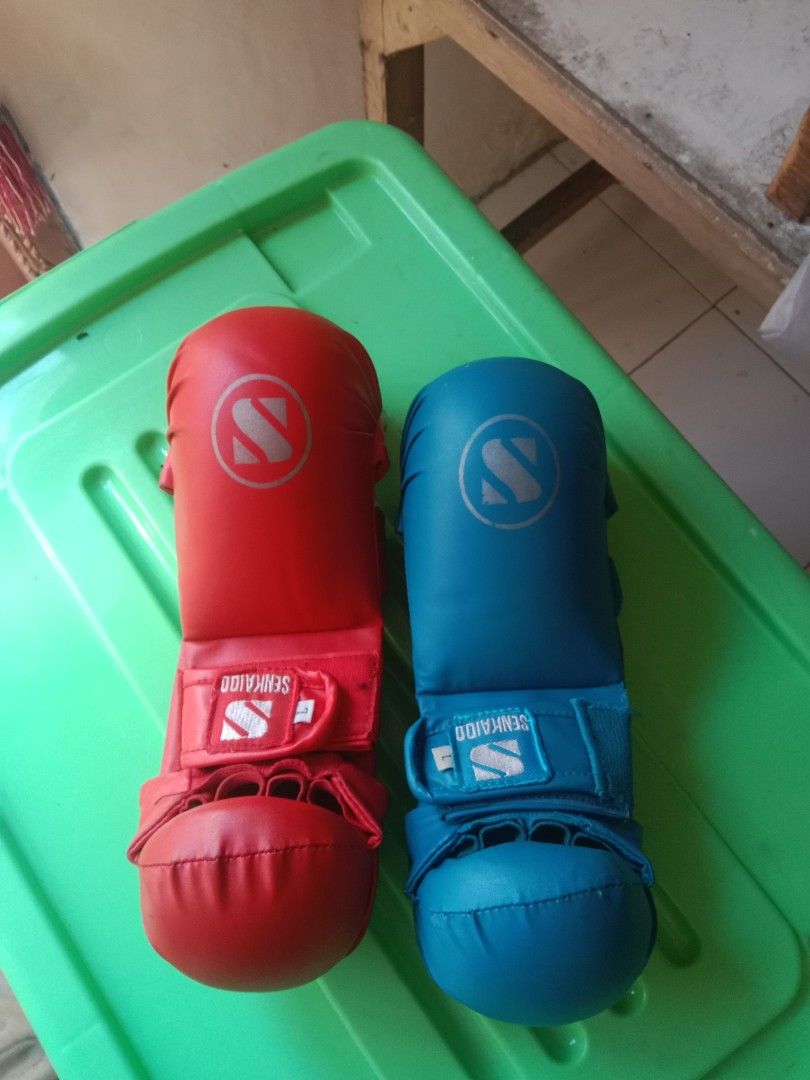 full set alat karate/kick boxing/silat/ muay thai senkaido, Olah Raga ...