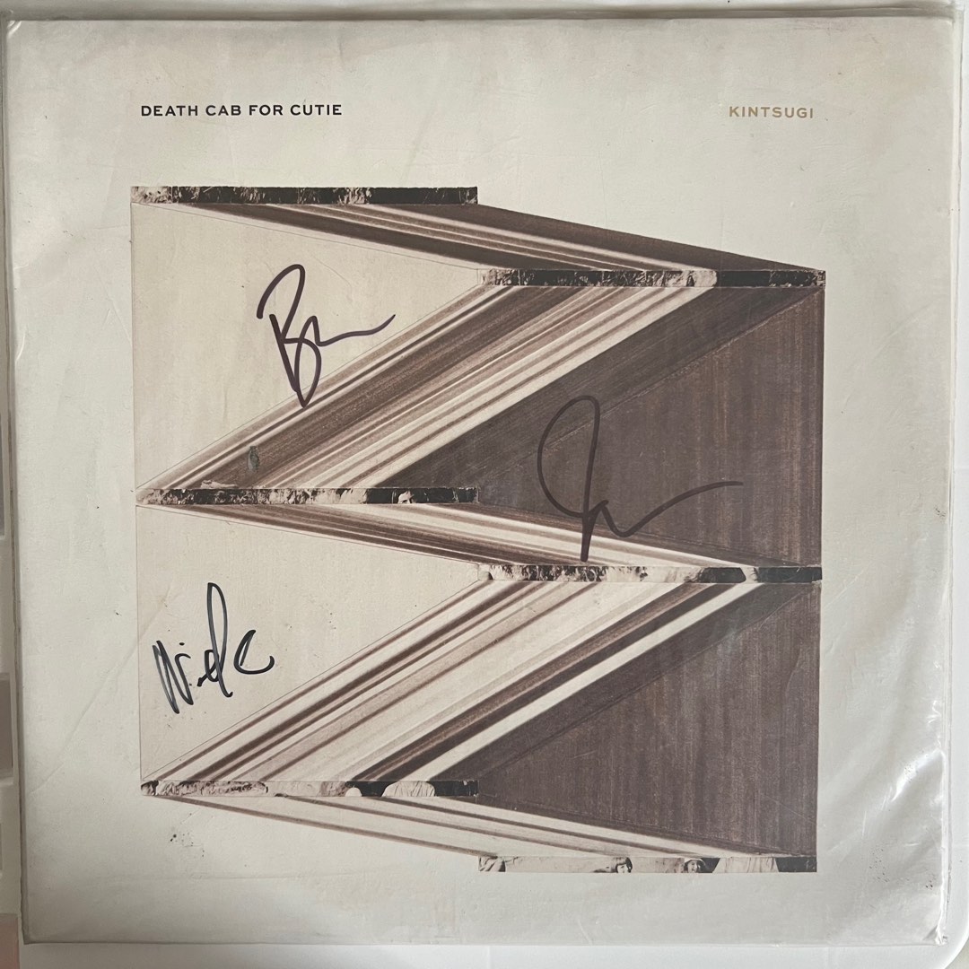 SIGNED DEATH CAB FOR CUTIE VINYL KINTSUGI, Hobbies & Toys, Music ...
