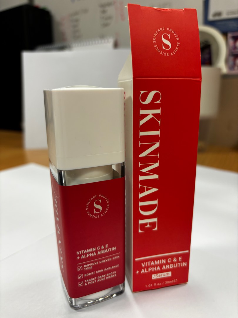 SKINMADE Vitamin C + E Alpha Arbutin Serum (30ml), Beauty & Personal ...