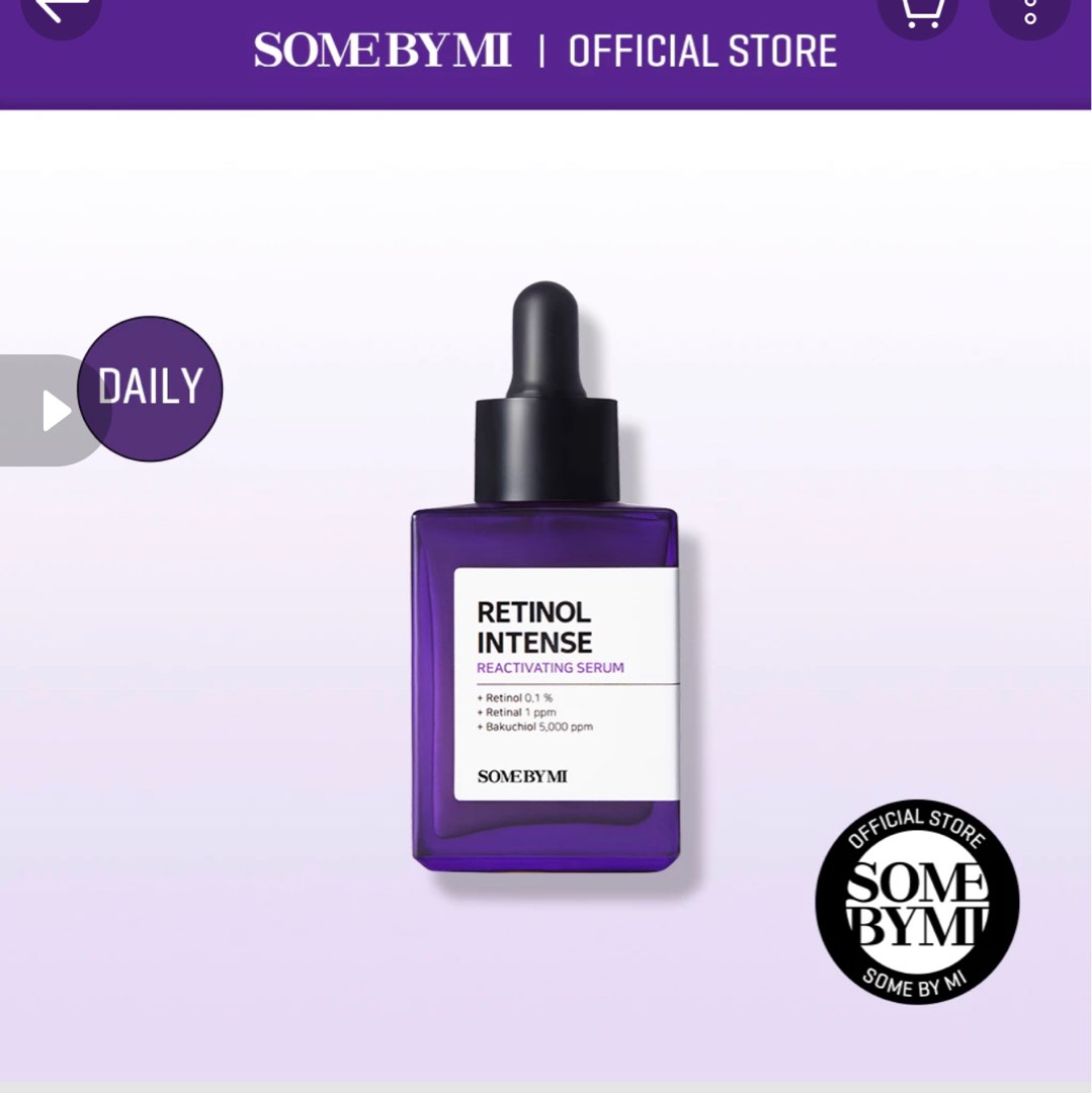 [SOME BY MI] Retinol Intense Reactivating Serum Essence(30ml) [Wrinkle ...