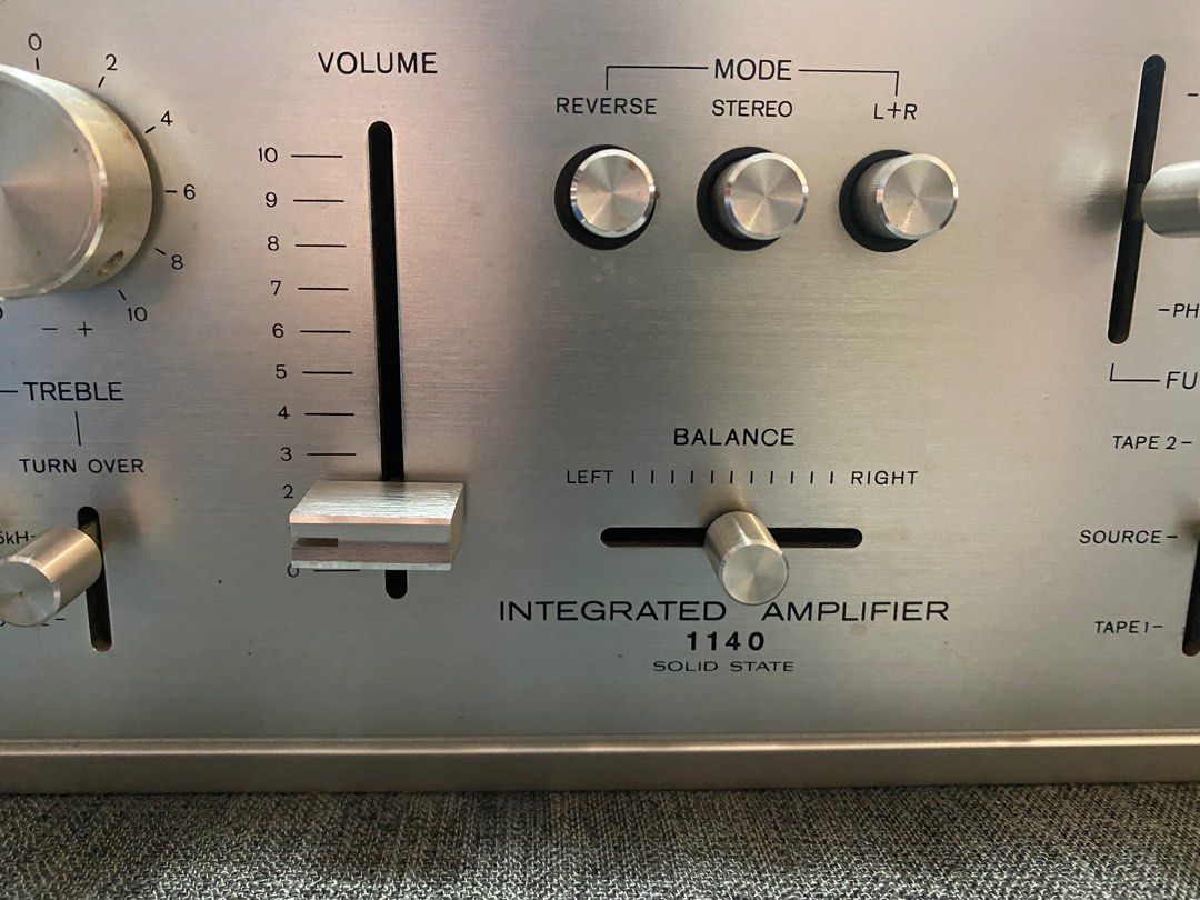 Sony ta-1140 amplifier, Audio, Other Audio Equipment on Carousell