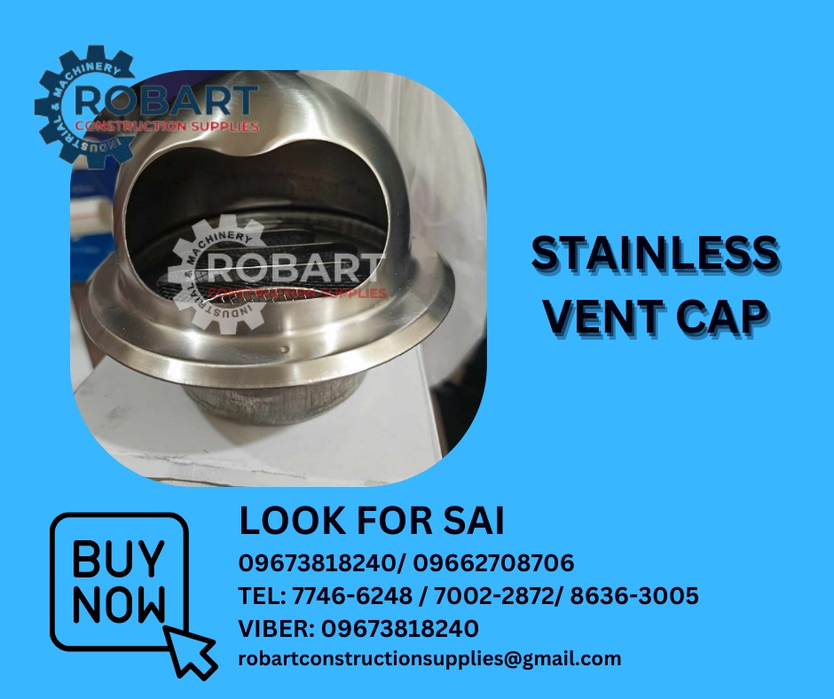 Stainless Vent Cap, Commercial & Industrial, Construction Tools ...