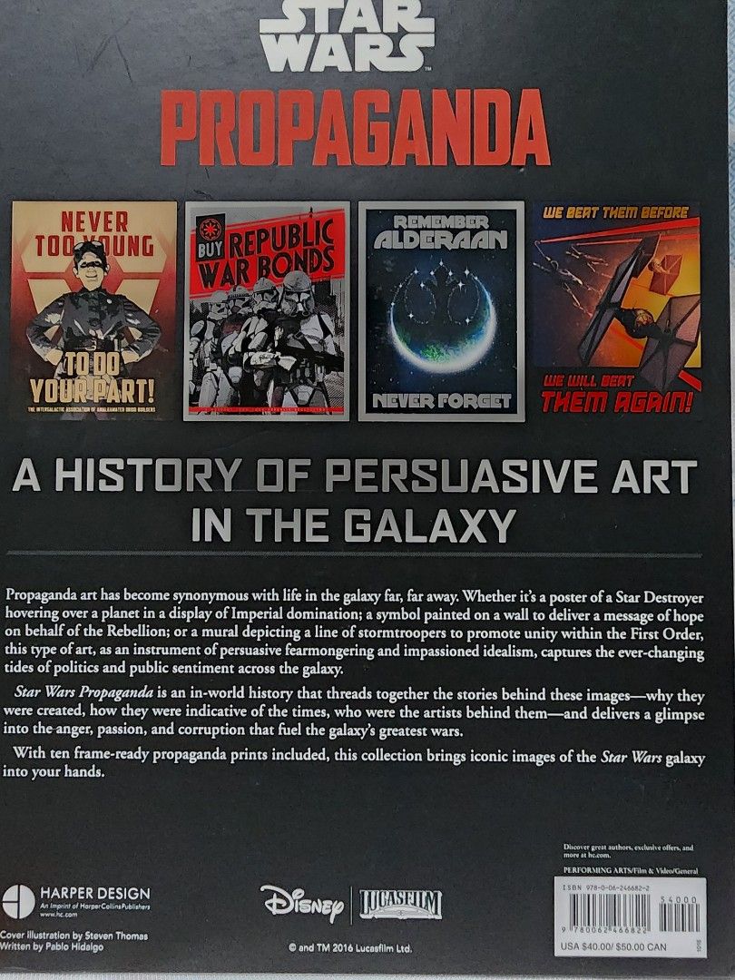 Star Wars Propaganda Book with Posters, Hobbies & Toys, Books ...