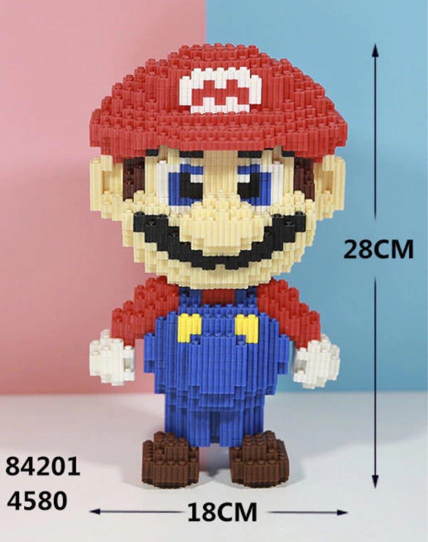 Super Mario Built Blocks DIY, Hobbies & Toys, Stationery & Craft ...