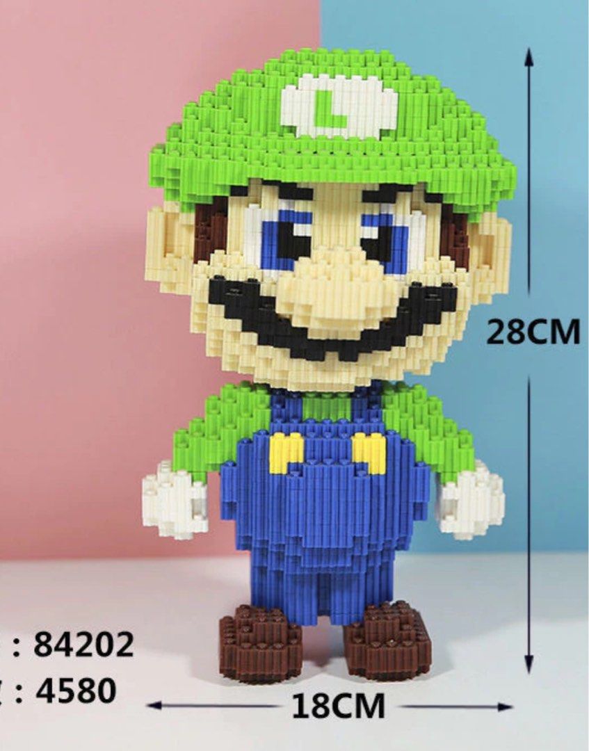Super Mario Built Blocks DIY, Hobbies & Toys, Stationery & Craft ...