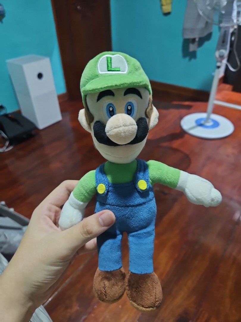 Super Mario Luigi Plush (Little Buddy), Hobbies & Toys, Toys & Games on ...