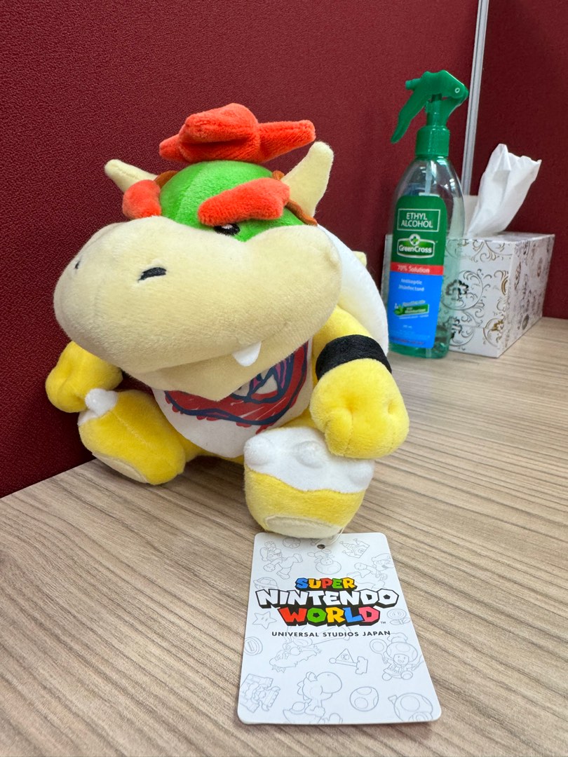 Super Nintendo World Bowser Junior Plush, Hobbies & Toys, Toys & Games ...