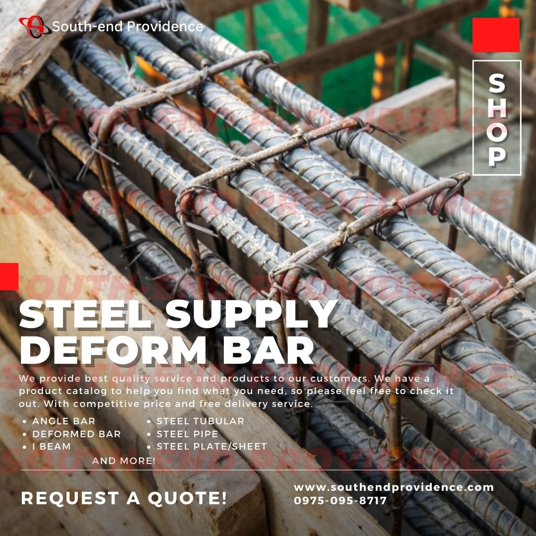 Supplier ng Corrugated Bar 10mm x 6m Grade 40 | Grade 33 Deform Bar ...