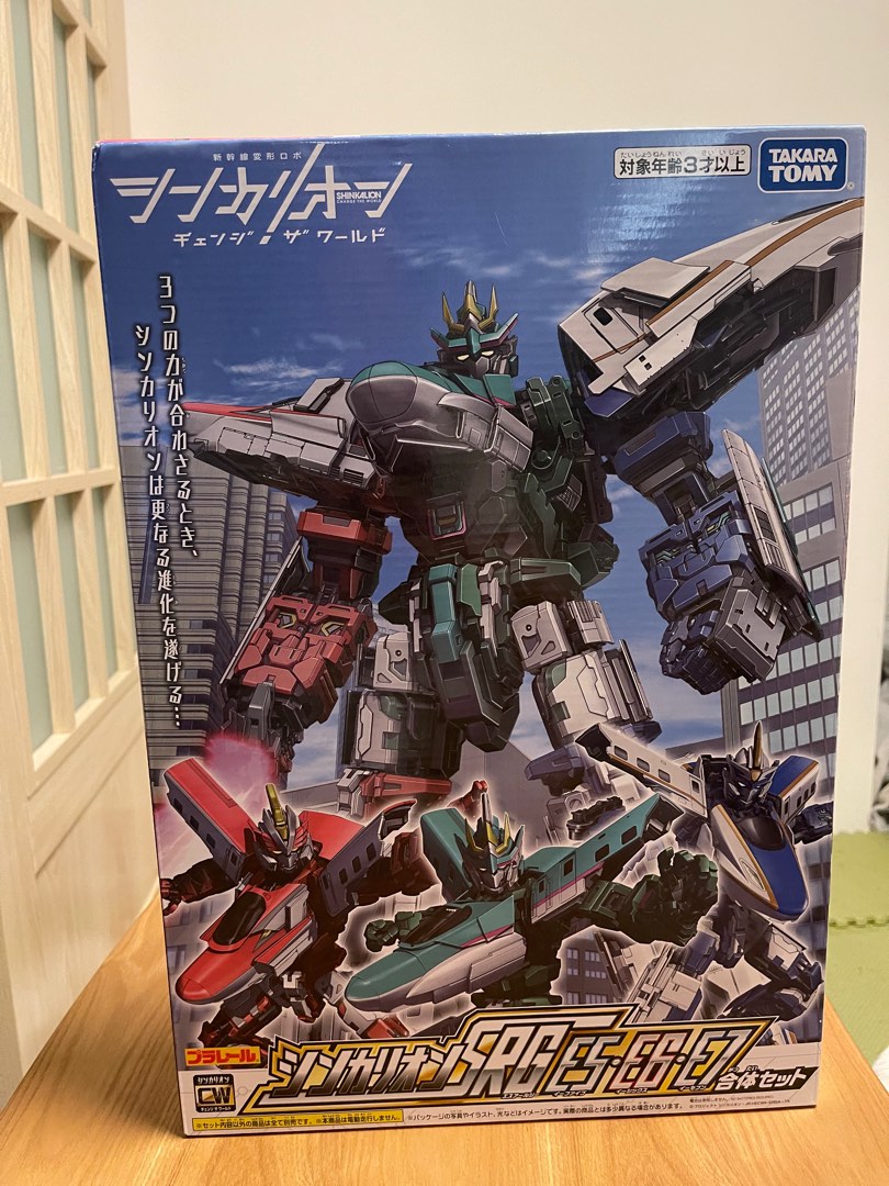 Takara Tomy 新幹線戰士E5 ・ E6 ・ E7 合体套装, 興趣及遊戲, 玩具 & 遊戲類 - Carousell