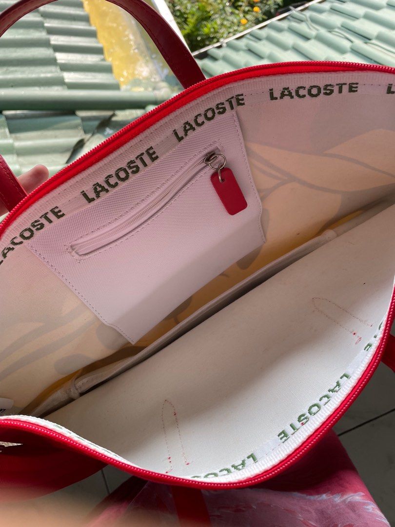Tas Lacoste Mickey Mouse, Barang Mewah, Tas & Dompet di Carousell