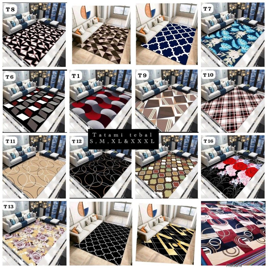 TATAMI CARPET TEBAL, Furniture & Home Living, Home Decor, Carpets, Mats ...