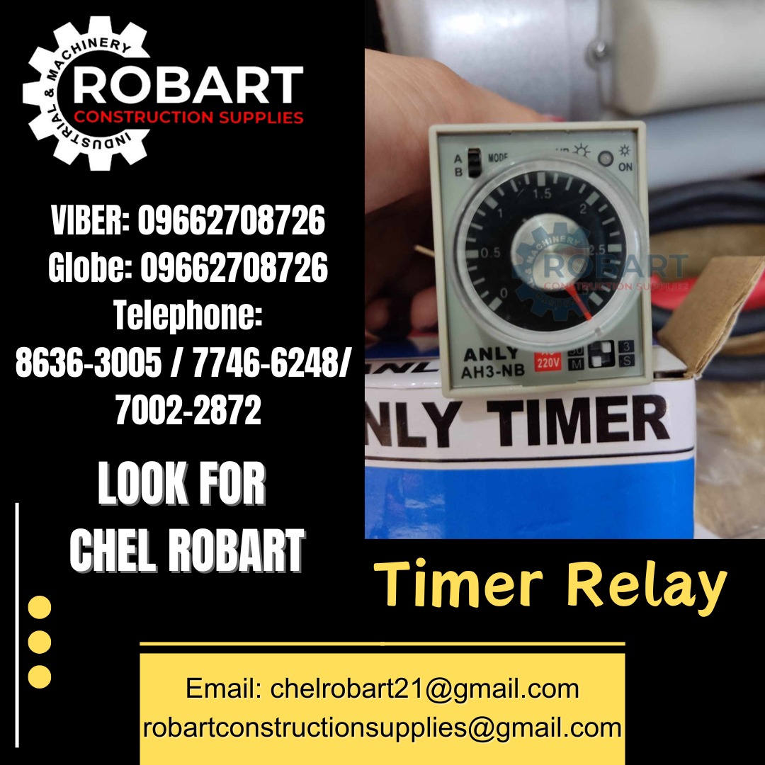 TIMER RELAY, Commercial & Industrial, Construction Tools & Equipment on ...