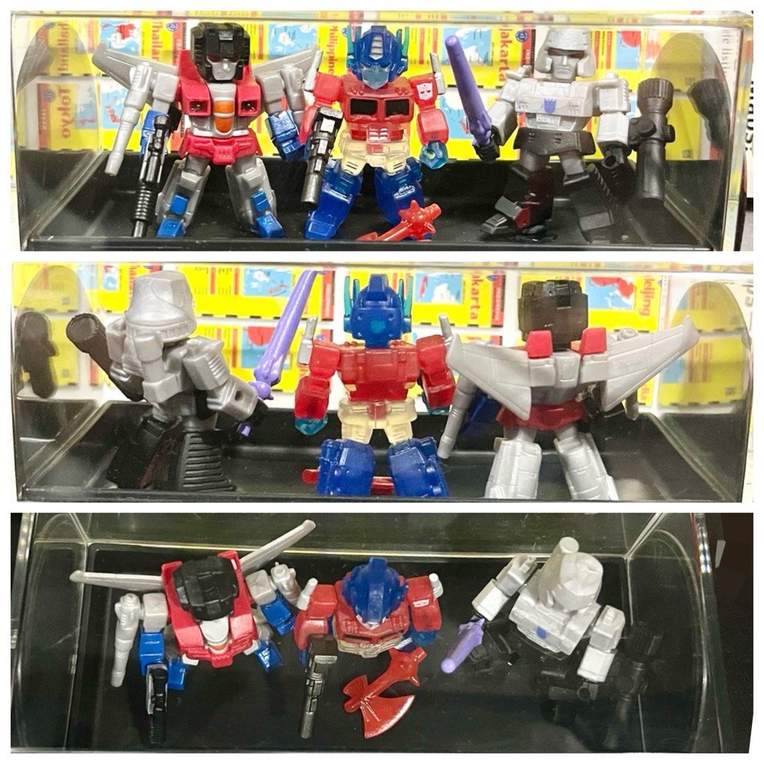 Transformers Mini Figures (Starscream, Optimus Prime, Megatron ...