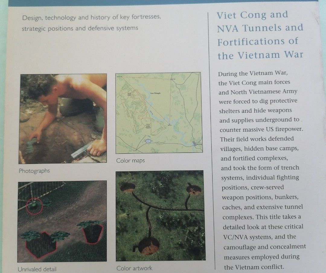 Fortress-Viet Cong And NVA Tunnels And Fortifications Of The Vietnam ...