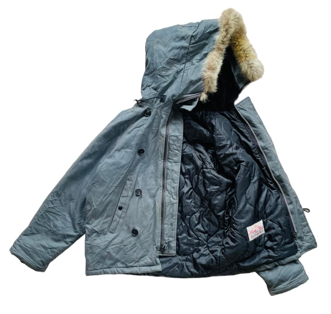 Vintage Golden Fleece by Spiewalk Jacket Flying Man’s Heavy, Men's ...