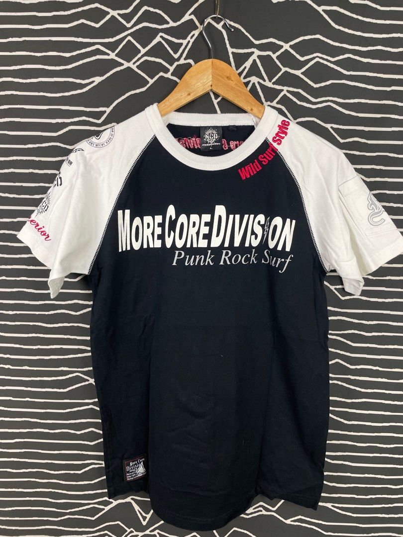 Vintage more core division tshir, Men's Fashion, Tops & Sets, Tshirts ...