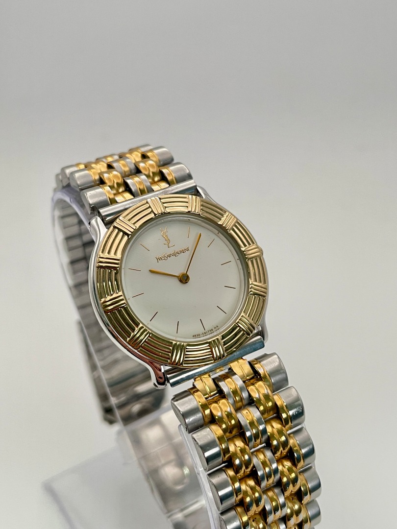 Vintage YSL in Two Tone Gold and Stainless Steel, Luxury, Watches on ...