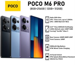 Xiaomi Poco M6 Pro Blue 256GB, Mobile Phones & Gadgets, Mobile Phones ...