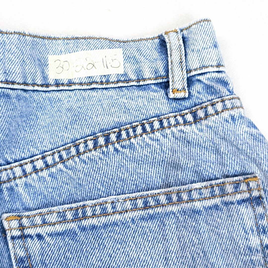 ZARA Denim Jorts, Men's Fashion, Bottoms, Shorts on Carousell