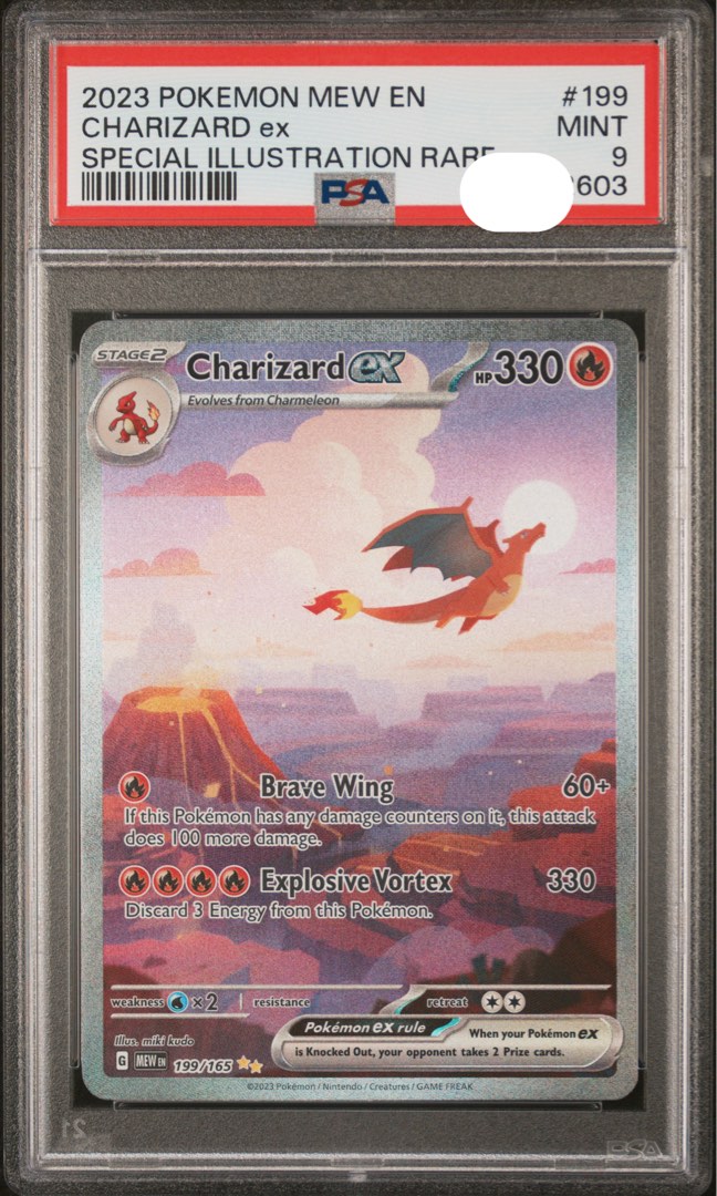 151 SAR Charizard PSA 9, Hobbies & Toys, Memorabilia & Collectibles, Vintage Collectibles on ...