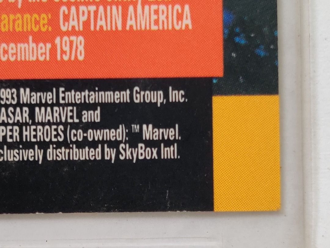 1993 SkyBox Marvel Universe Series 4 Quasar, Hobbies & Toys ...