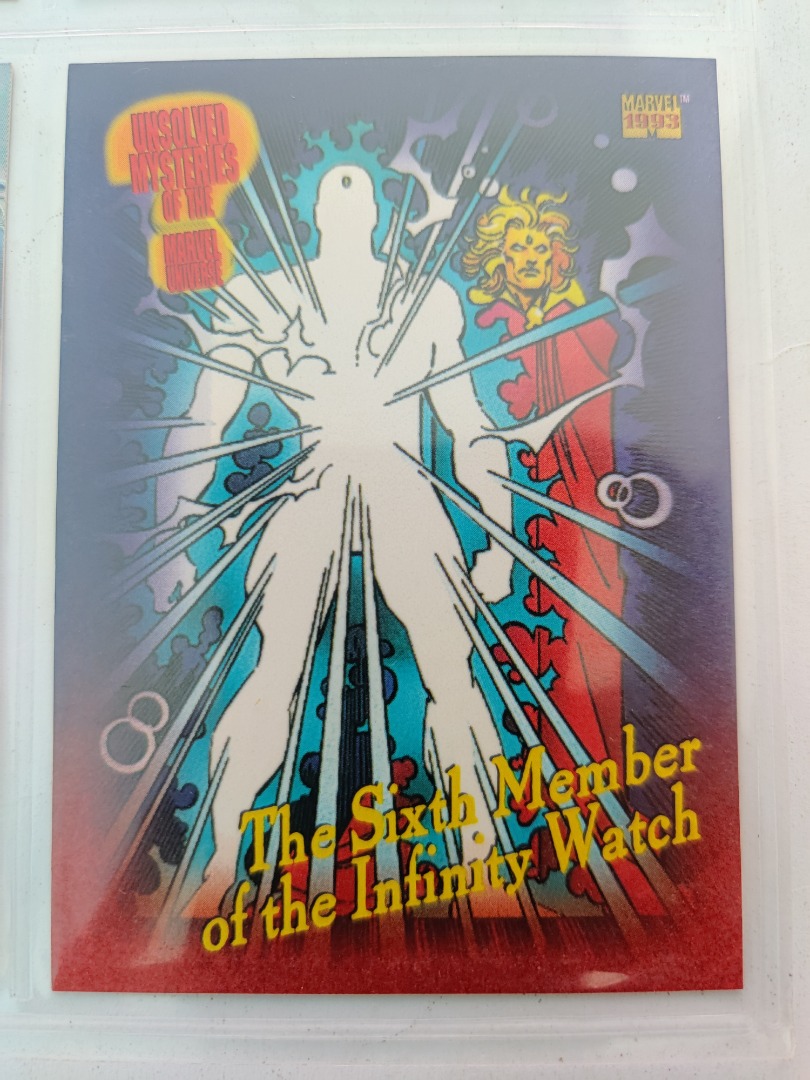 1993 SkyBox Marvel Universe Series 4 The Sixth Member of the Infinity ...