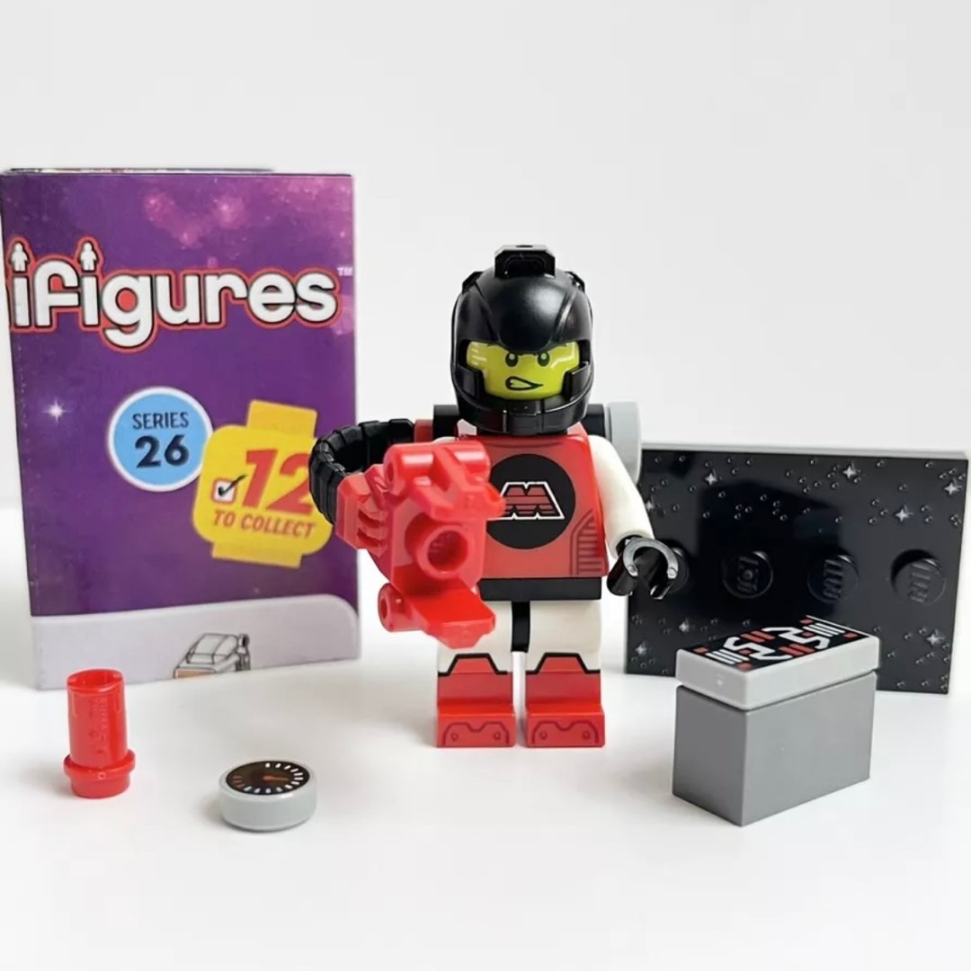 2024 Lego Minifigures 盲盒 Series 26 M-Tron Powerlifter 71046, 興趣及遊戲, 玩具 ...