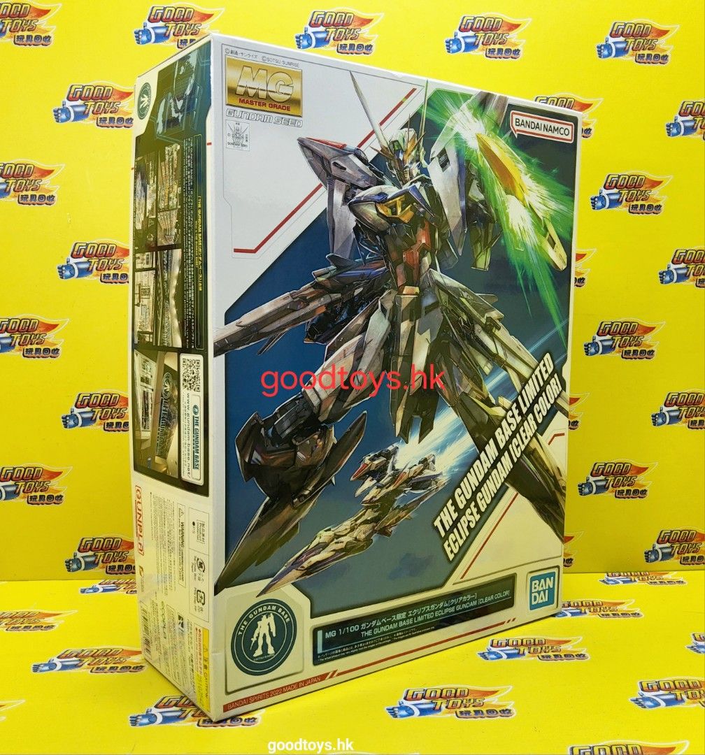 全新未砌 高達基地限定版 BANDAI 高達 GUNDAM SEED ECLIPSE MG 1/100 模型 THE GUNDAM BASE LIMITED ECLIPSE GUNDAM ...