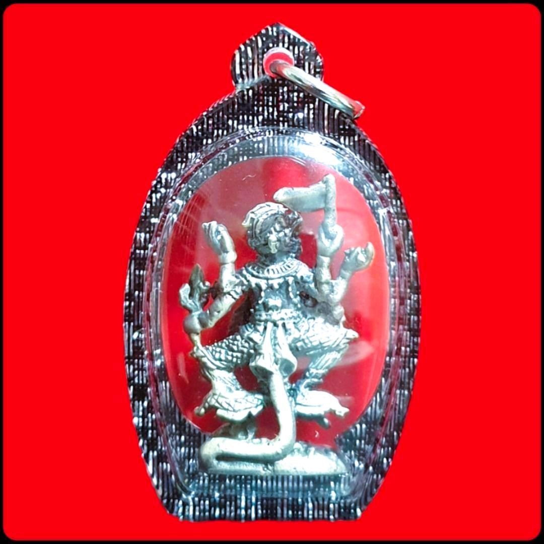 [$55] Eight Hands Phra Hanuman Satin Plated Roop Lor [Believed to ...